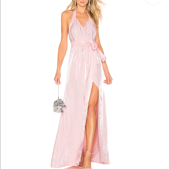 MAJORELLE | Dresses | Simmons Gown In Light Pink | Poshmark